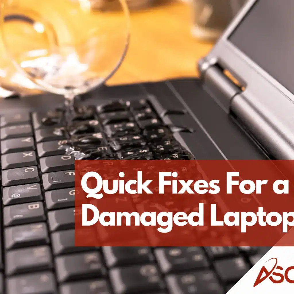 Quick Fixes: Water Damaged Laptop | Ascendant